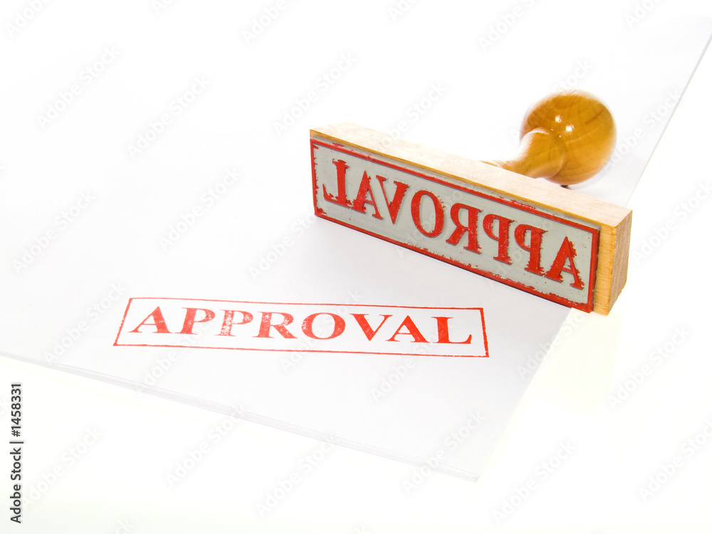 approval rubber stamp Stock Photo | Adobe Stock