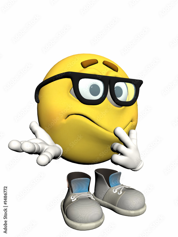 Confused Animated Emoticon