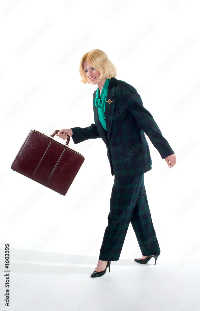 Businesswoman With Briefcase
