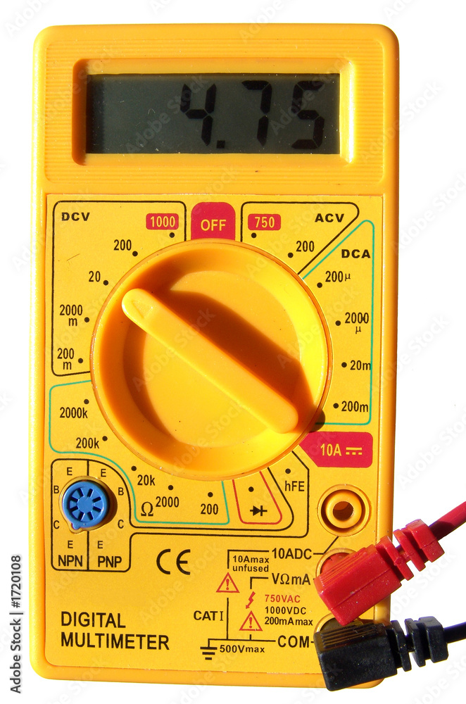 multimètre Stock Photo | Adobe Stock