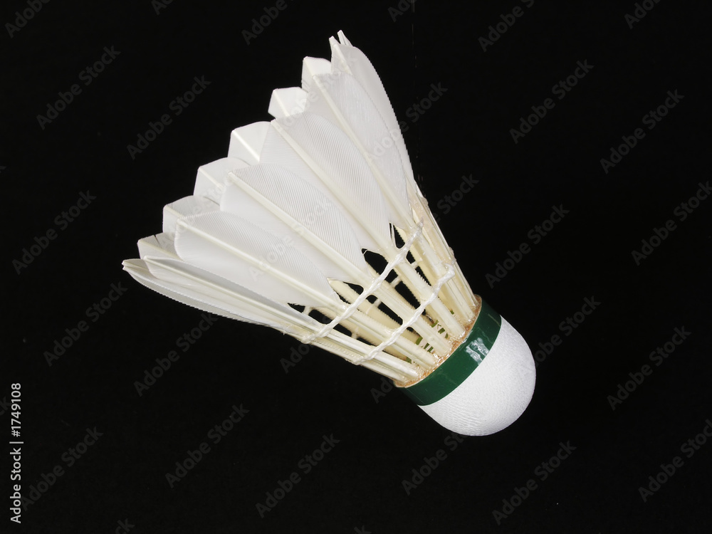 badminton ball Stock Photo | Adobe Stock