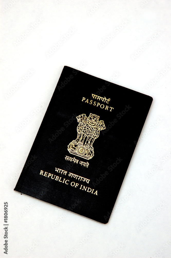 indian passport Stock Photo | Adobe Stock