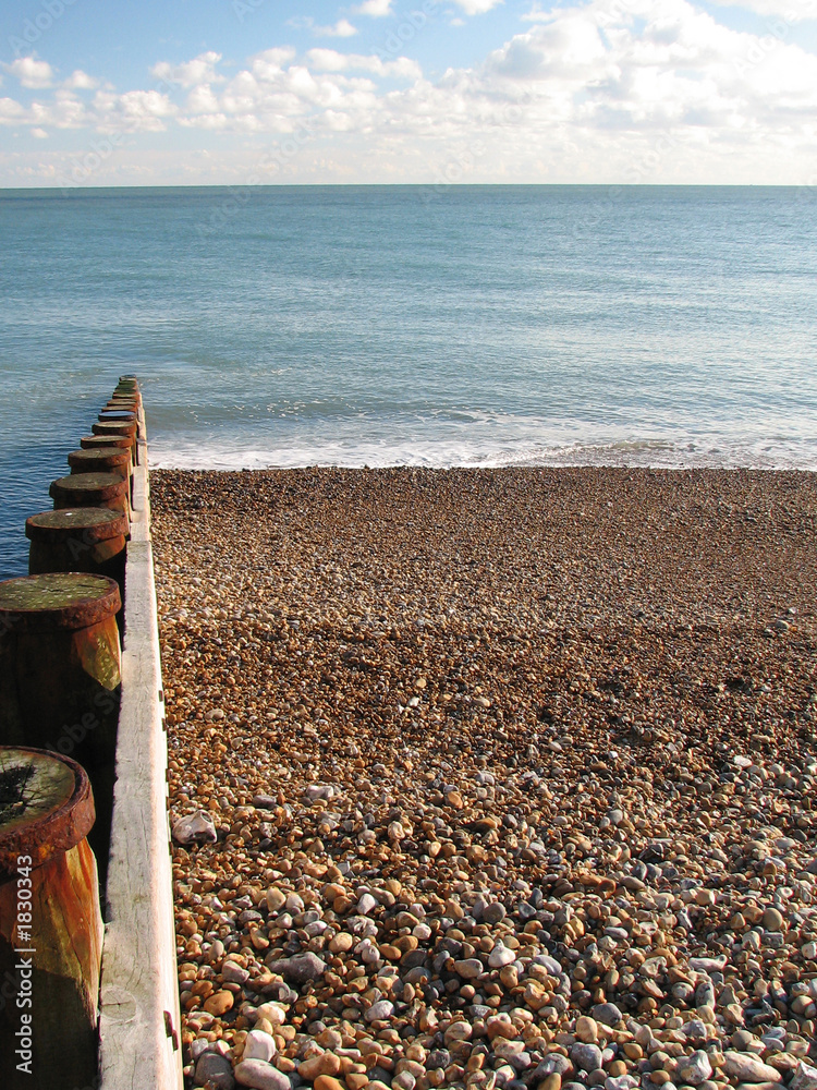 groin into the sea Stock Photo | Adobe Stock