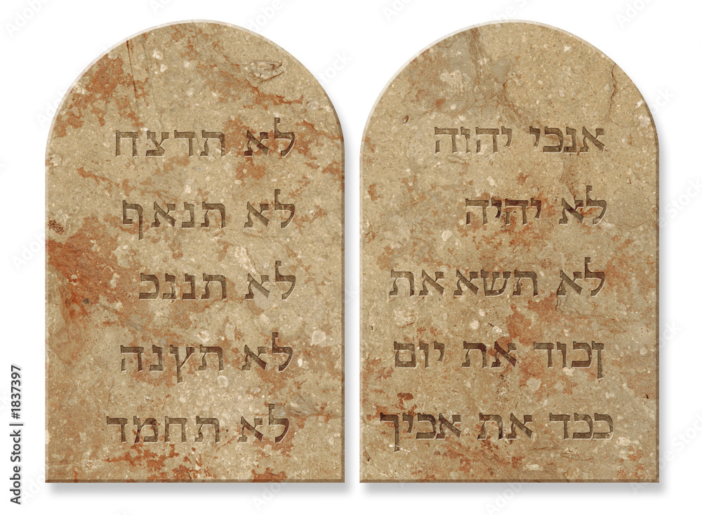 ten commandments Stock Photo | Adobe Stock