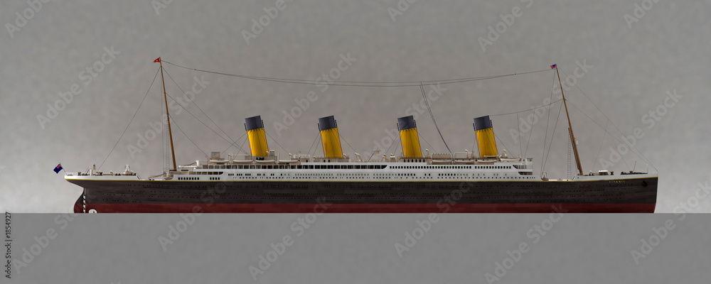 titanic profil Stock Photo | Adobe Stock