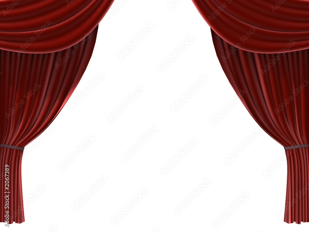 roter vorhang Stock-Illustration | Adobe Stock