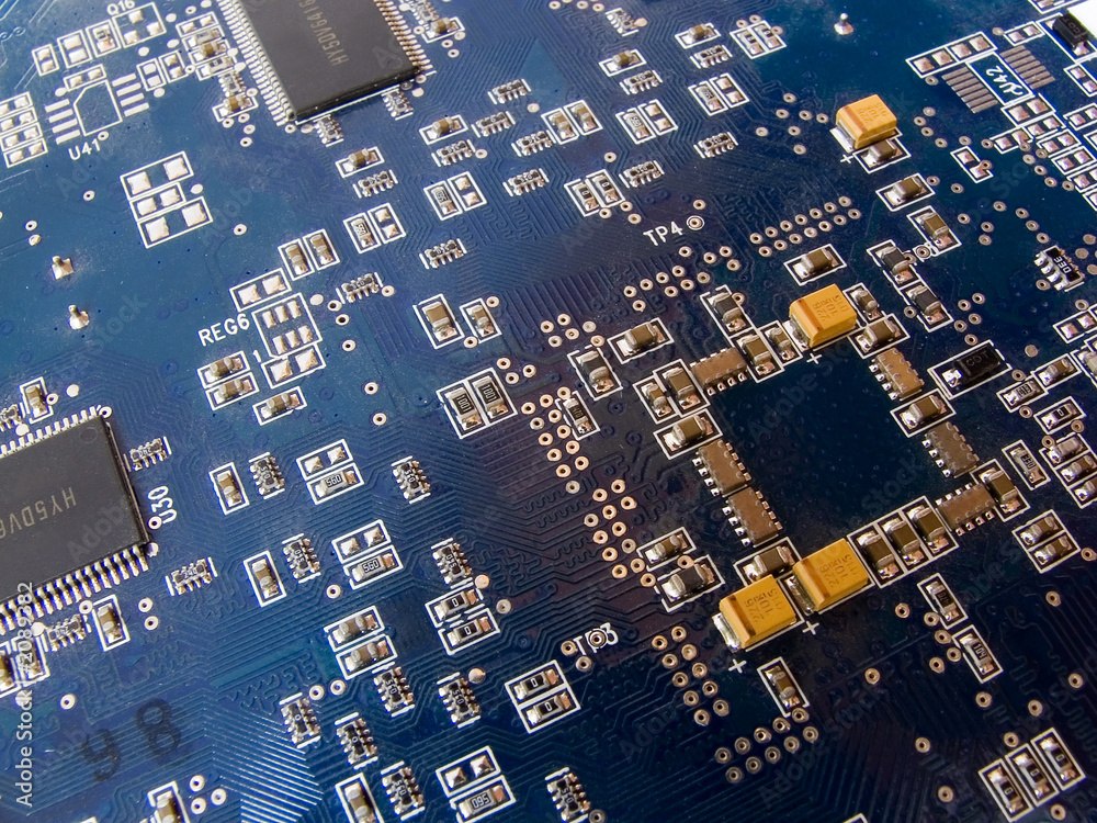 computer circuit board Stock Photo | Adobe Stock