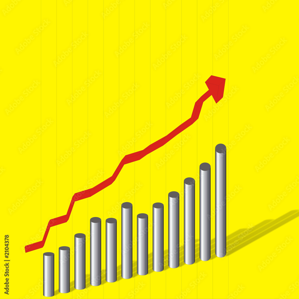 umsatz chart Stock Illustration | Adobe Stock