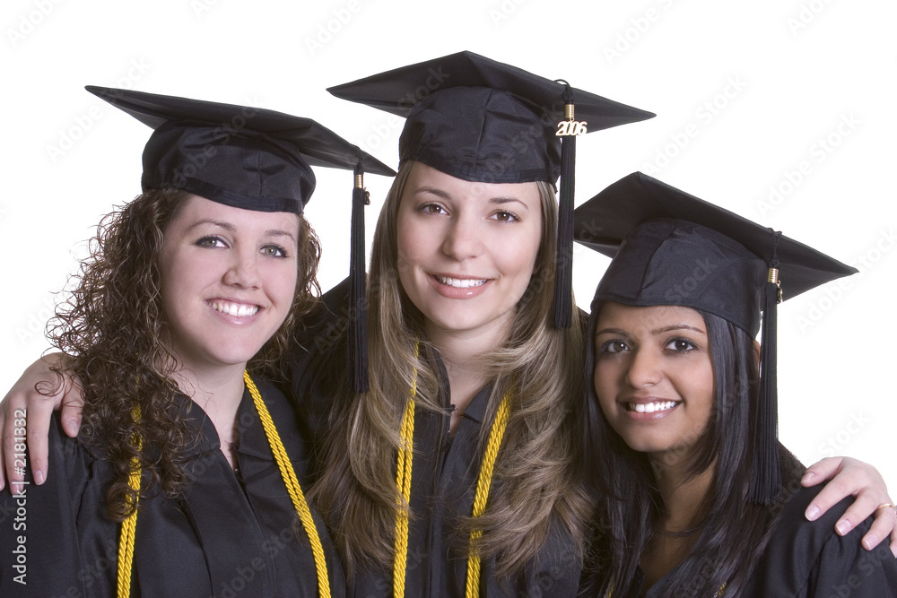 graduate friends Stock Photo | Adobe Stock
