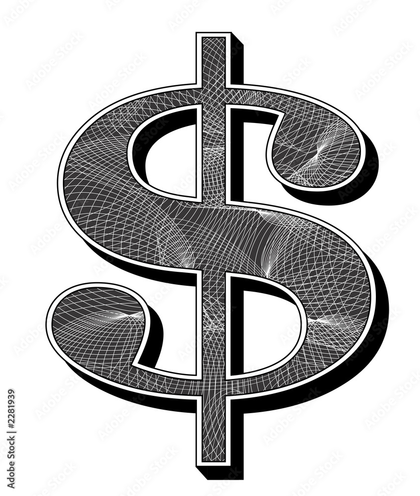 dollar sign Stock Illustration | Adobe Stock