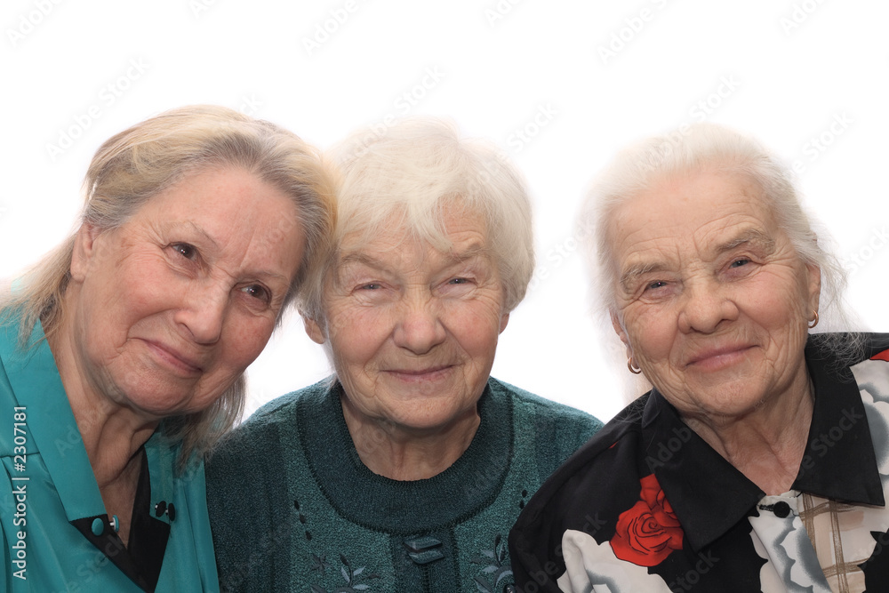 Poster three old women smiling – Wall Art | UkPosters