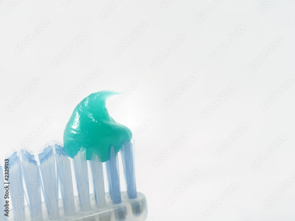 swirl of toothpaste Stock-Foto | Adobe Stock