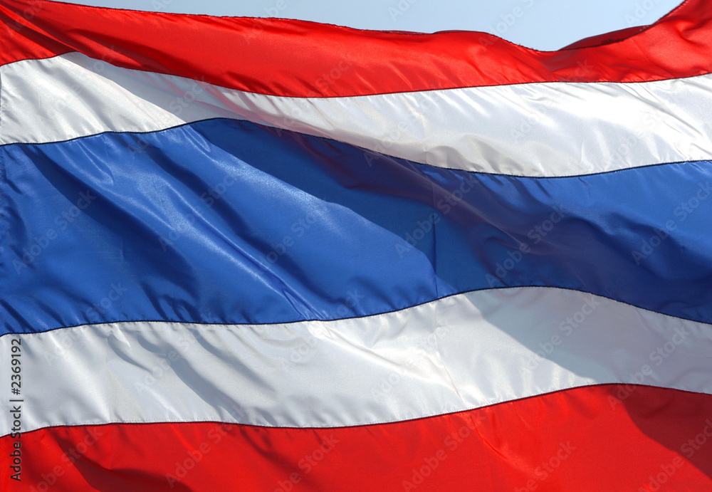 thai national flag Stock Photo | Adobe Stock