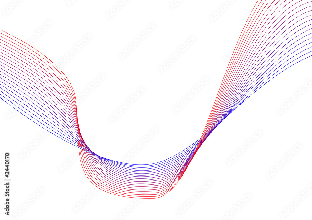 wellenlinie Stock-Illustration | Adobe Stock