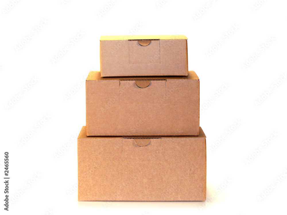 kartonstapel Stock Photo | Adobe Stock