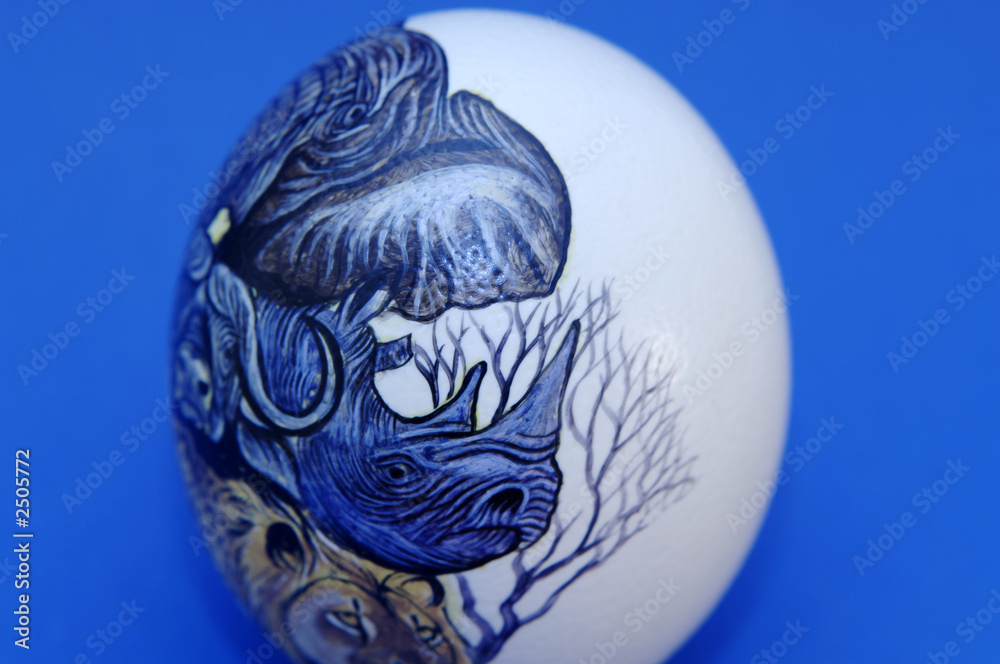 straußenei Stock Photo | Adobe Stock