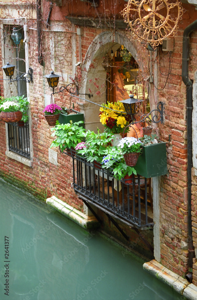 window in venice Stock Photo | Adobe Stock