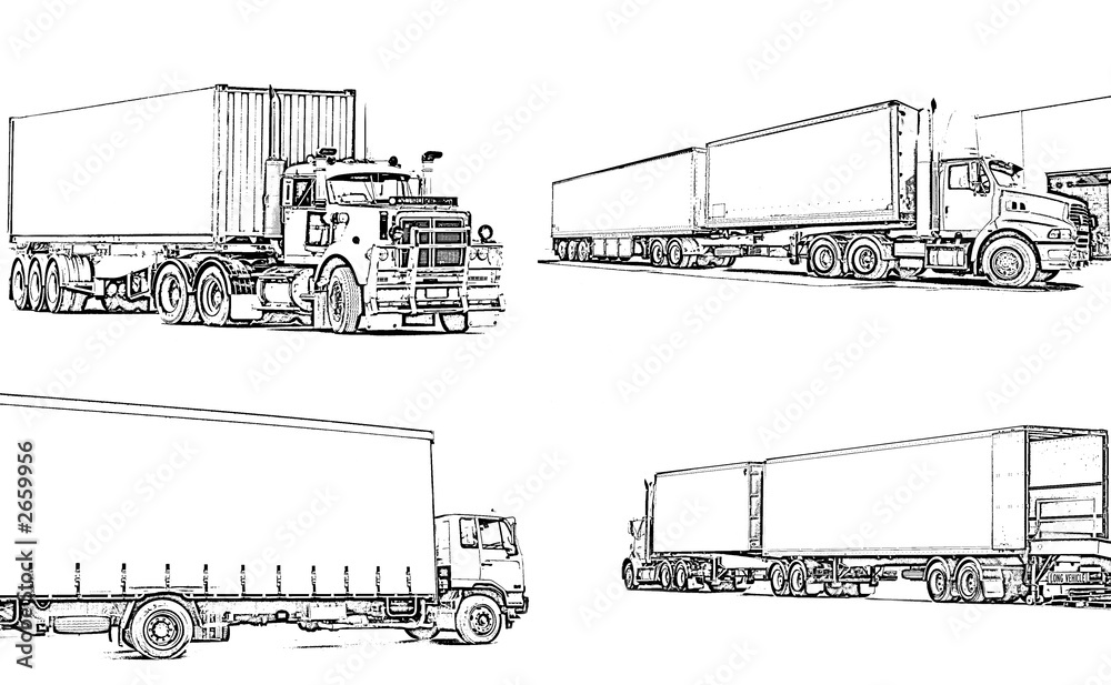 trucks Stock Photo | Adobe Stock