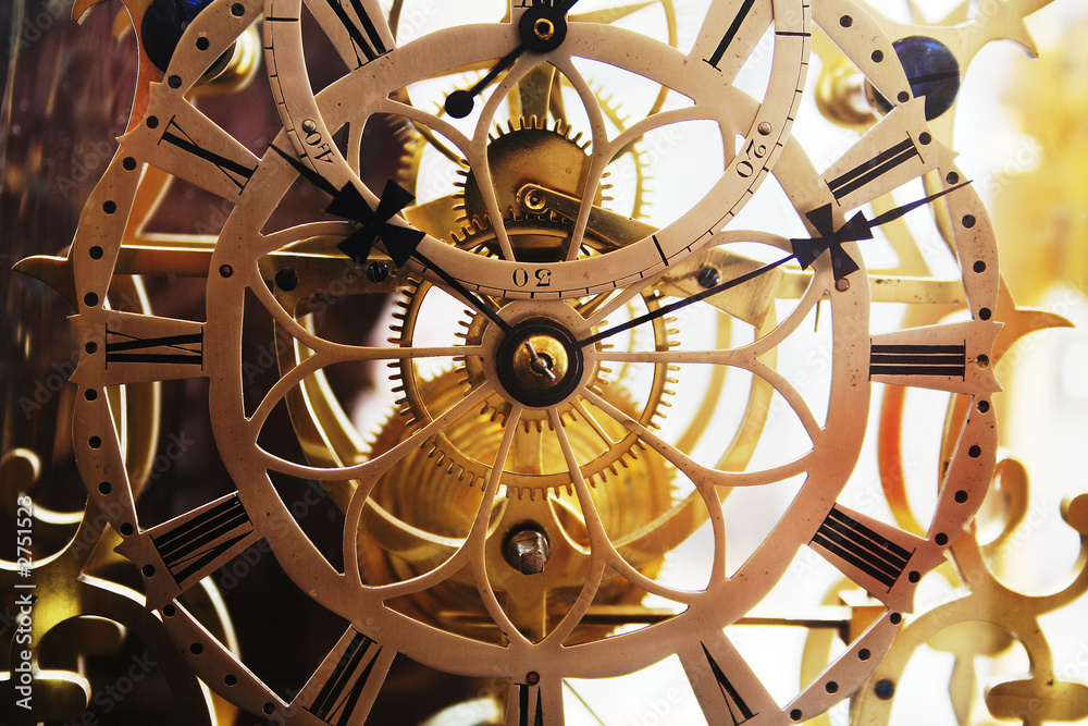 clock cogs Stock Photo | Adobe Stock