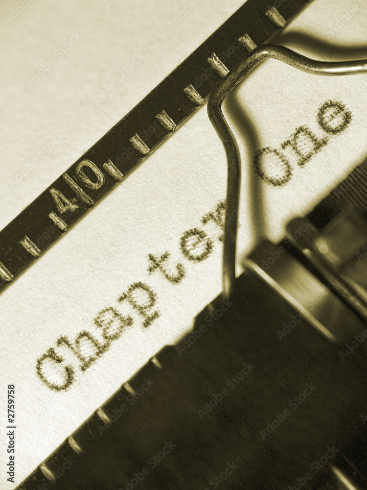 chapter one Stock Photo | Adobe Stock