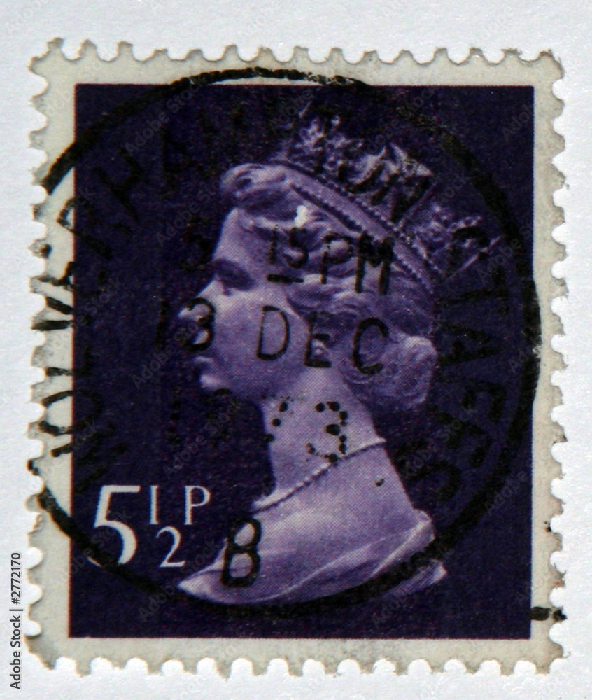 english stamp Stock Photo | Adobe Stock