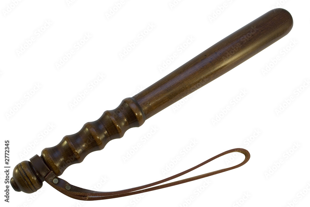 old police cosh Stock Photo | Adobe Stock