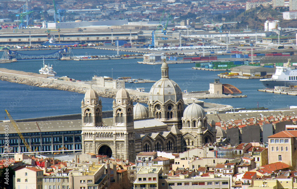 cathédrale de marseille Stock Photo | Adobe Stock