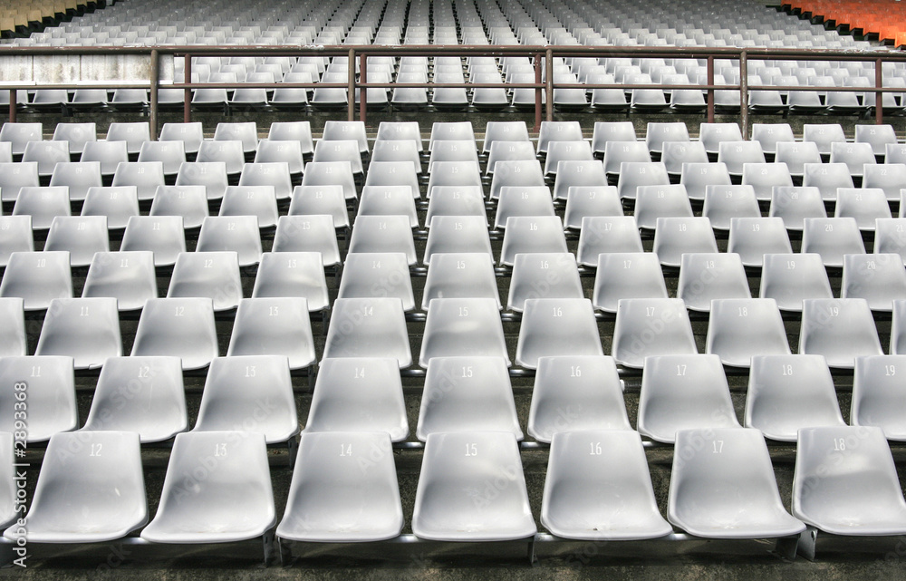 stadium seats Stock Photo | Adobe Stock
