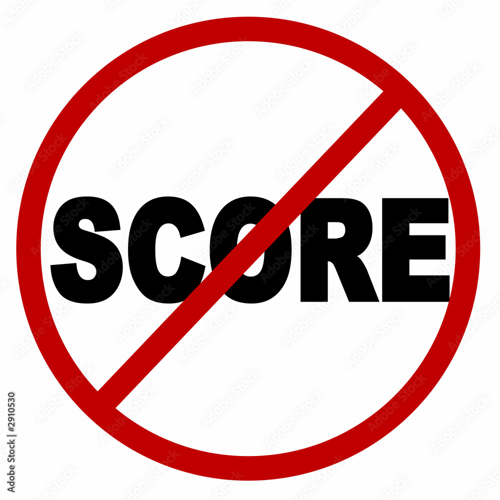 no score icon Stock Photo | Adobe Stock
