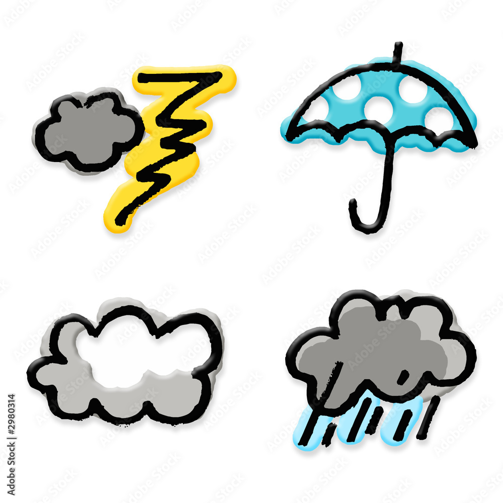 picto météo Stock Photo | Adobe Stock