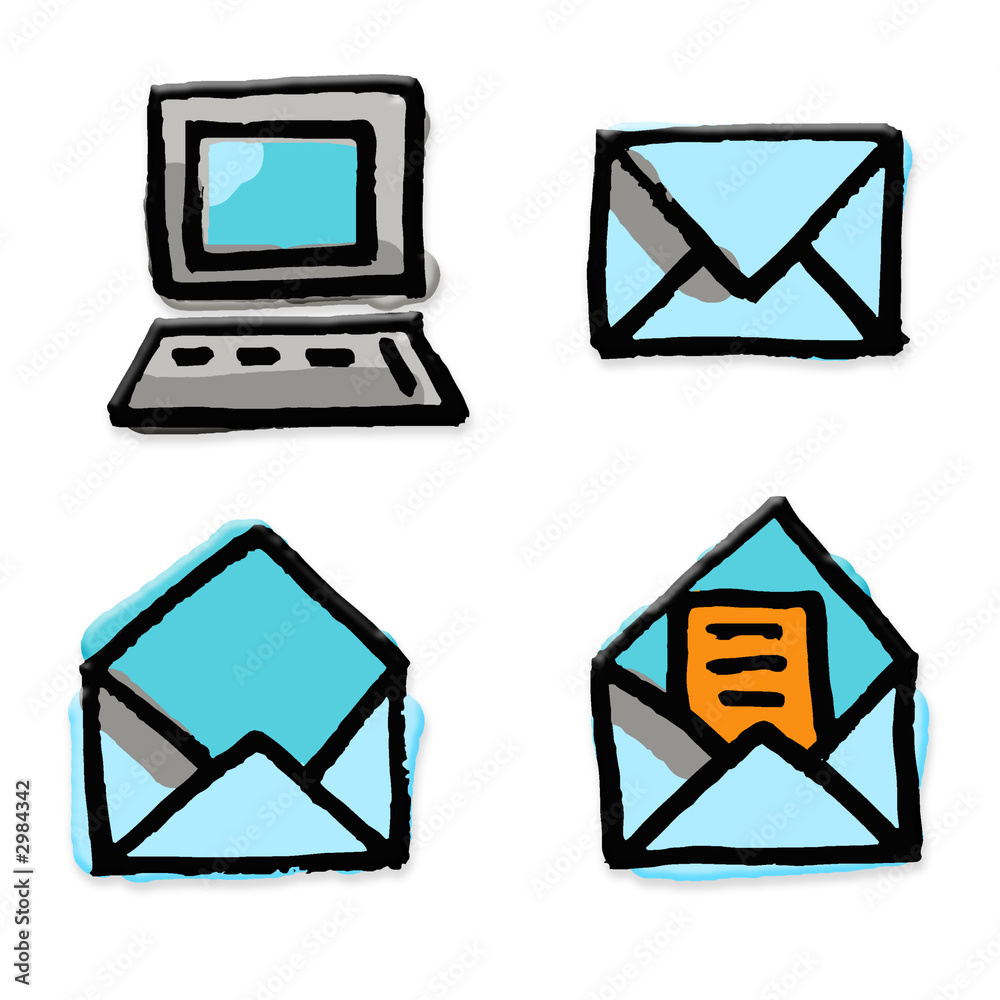 picto internet Stock Photo | Adobe Stock