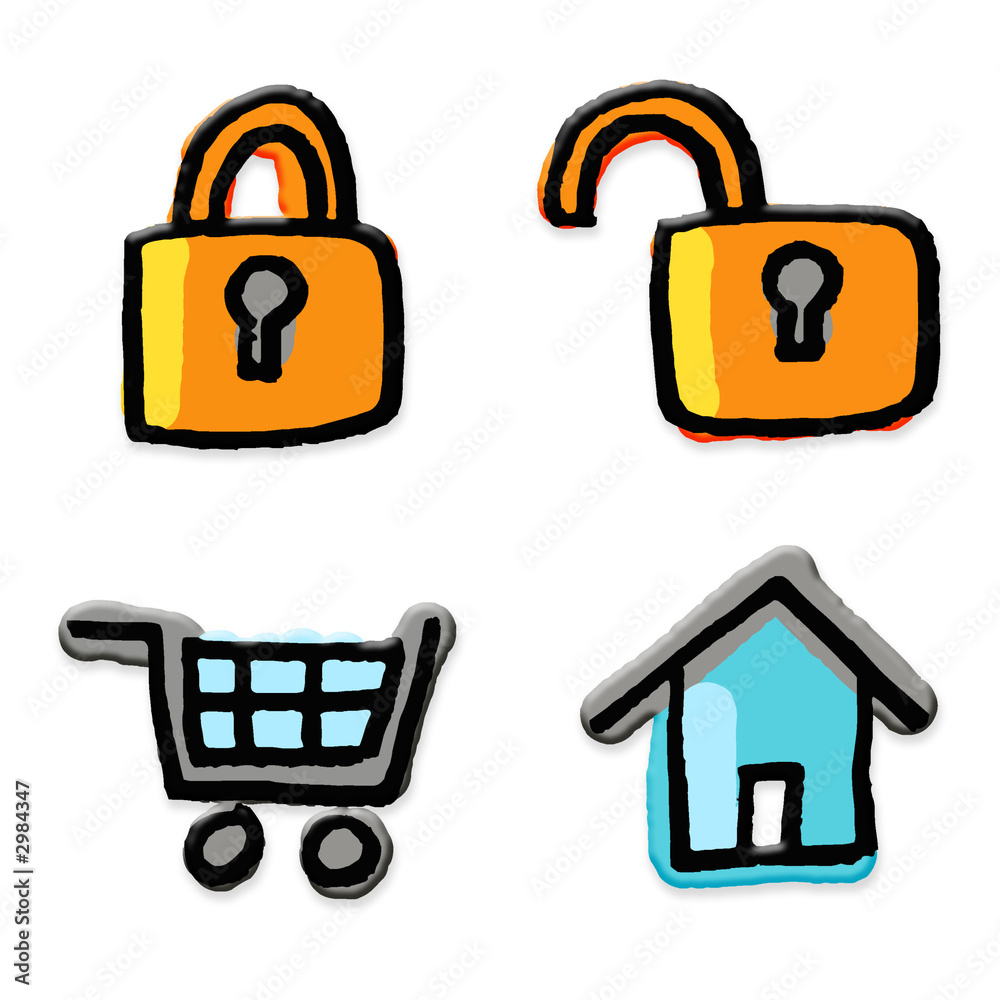 picto internet Stock Photo | Adobe Stock