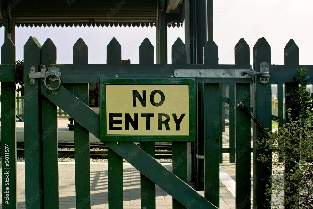 no entry sign Stock Photo | Adobe Stock