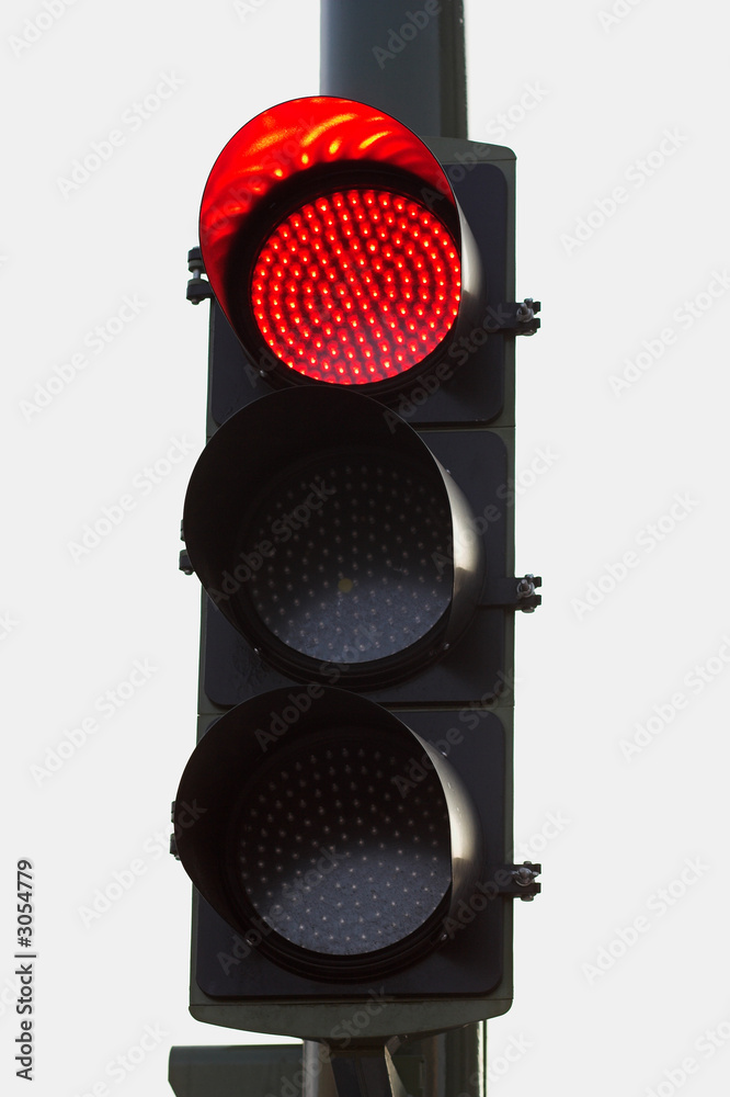 semáforo en rojo foto de Stock | Adobe Stock