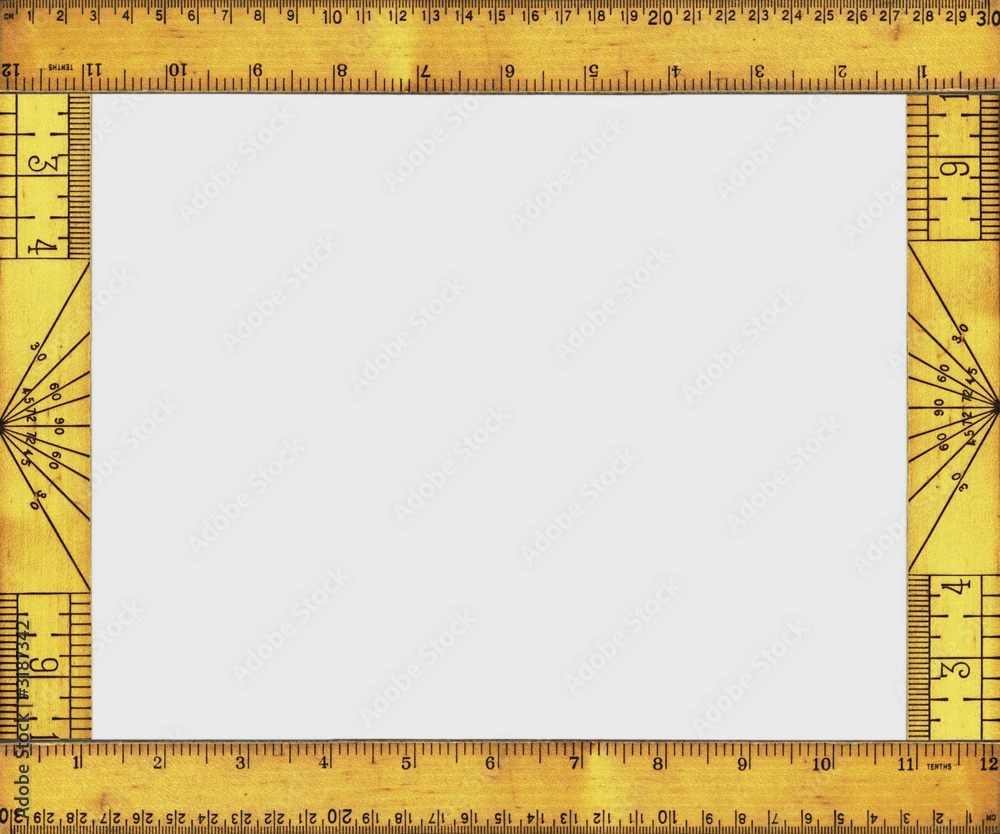 vintage ruler border 1 Stock Photo | Adobe Stock