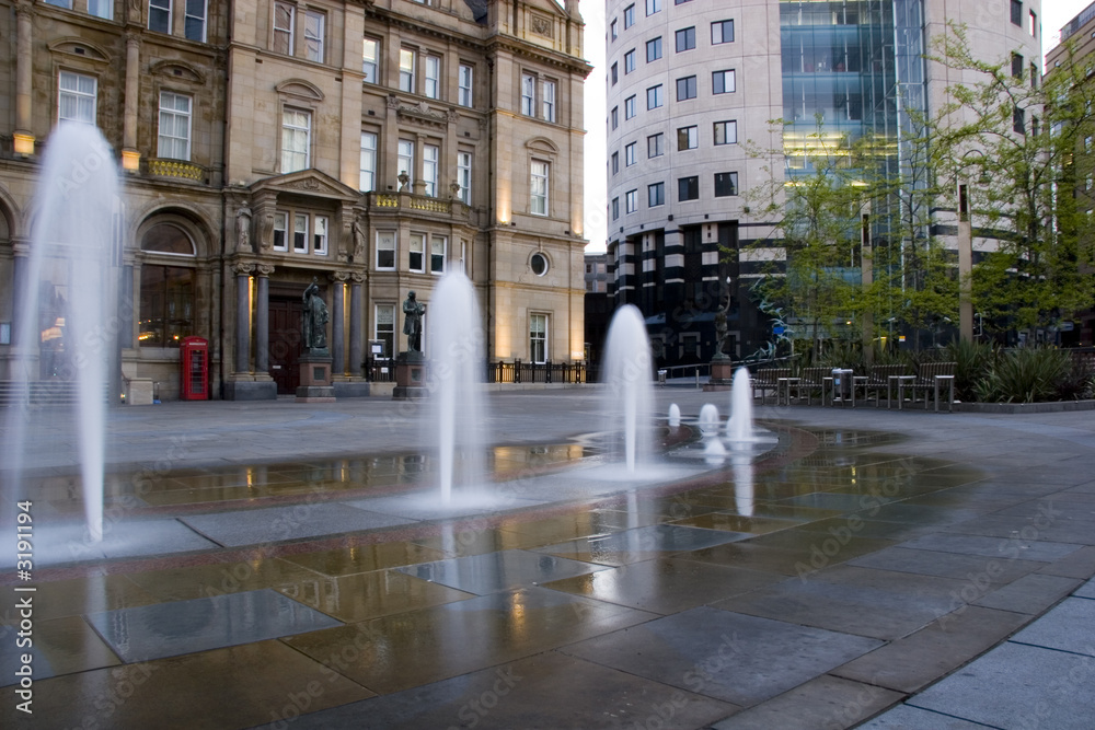 centenary square leeds city yorkshire Stock Photo | Adobe Stock