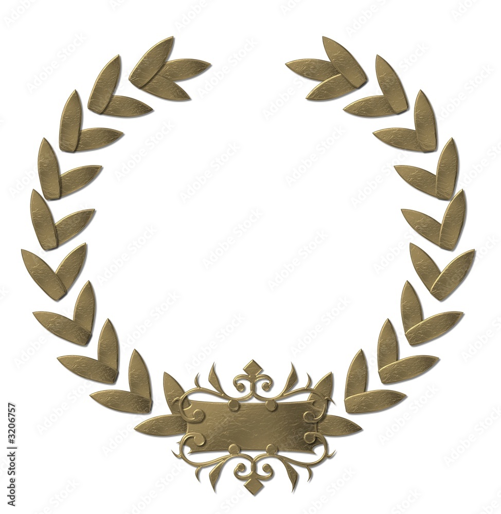 lorbeerkranz 2 Stock Photo | Adobe Stock