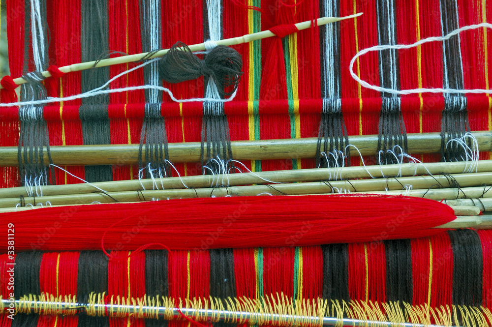 woven igorot cloth Stock Photo | Adobe Stock