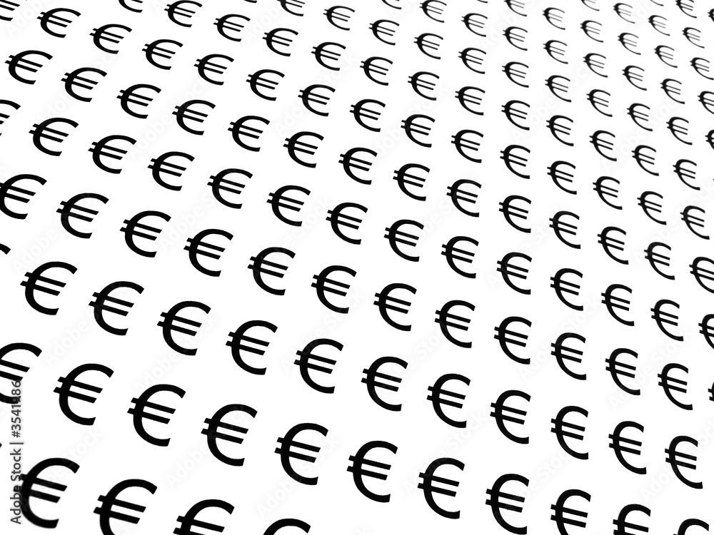 euro-zeichen / euro-symbole Stock-Foto | Adobe Stock