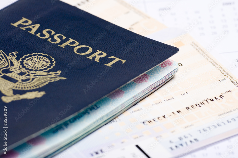 Travel documents Stock Photo | Adobe Stock