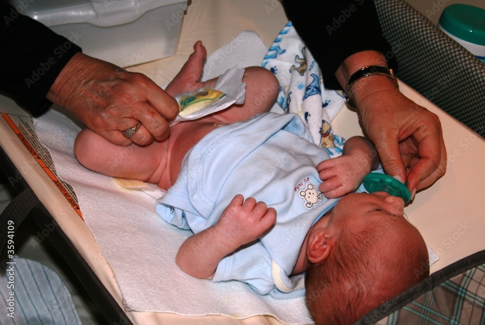 Diaper Change Stock Photo | Adobe Stock