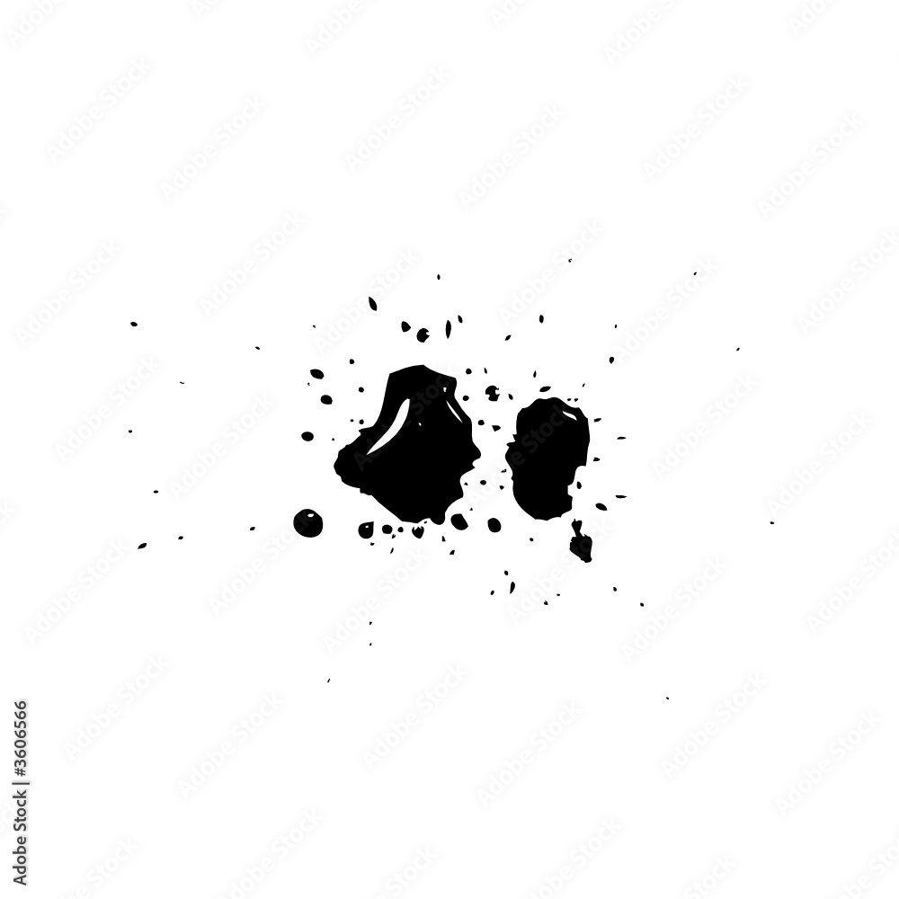 ink stain Stock Vector | Adobe Stock