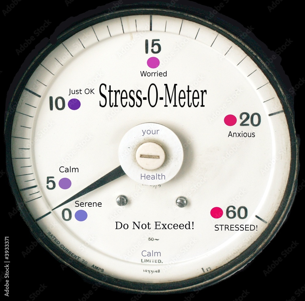 Foto de stress measure do Stock | Adobe Stock