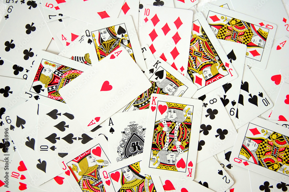 playing cards texture Stock Photo | Adobe Stock