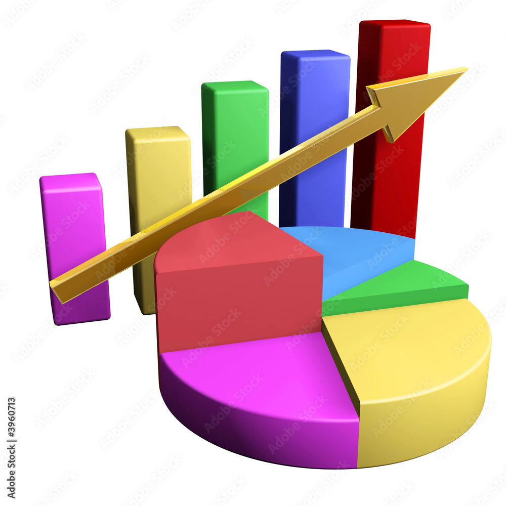 Foto de Business Graph do Stock | Adobe Stock