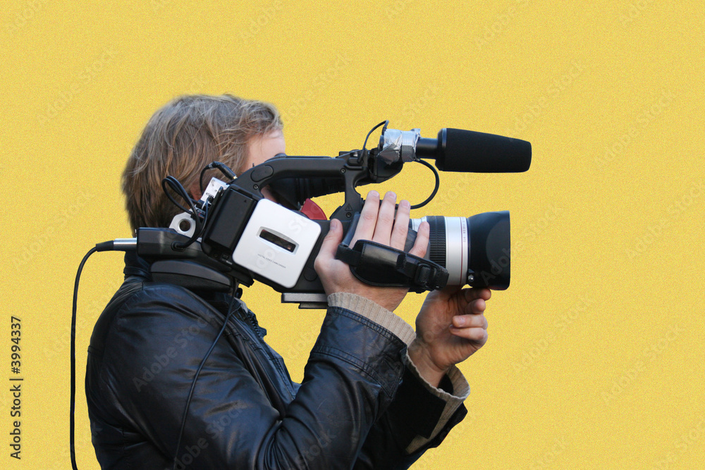 reporter Stock Photo | Adobe Stock