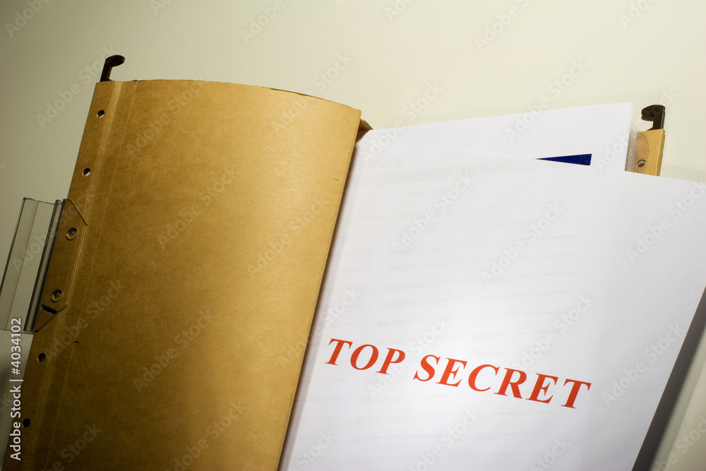 Secret Documents Stock Photo | Adobe Stock