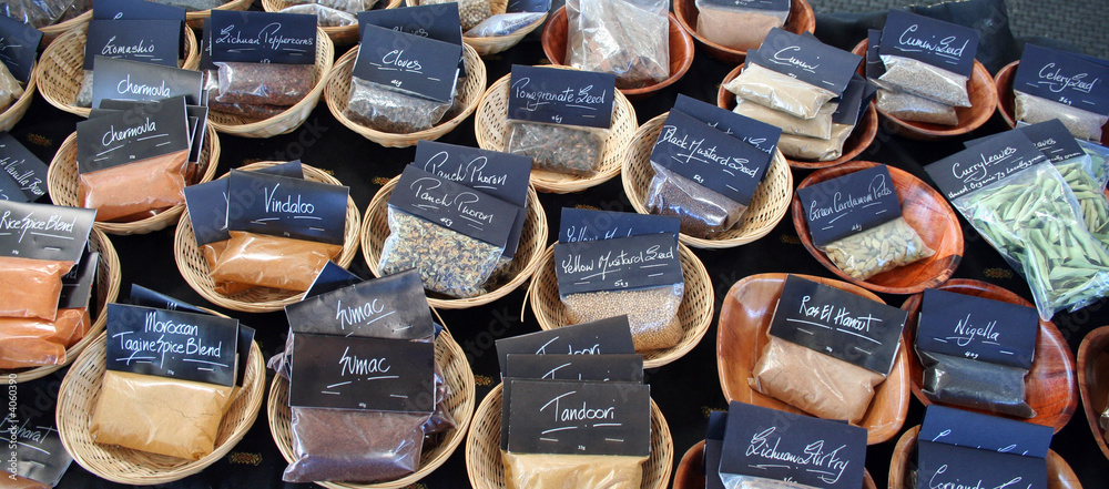 Herbs And Spices Stock Photo | Adobe Stock