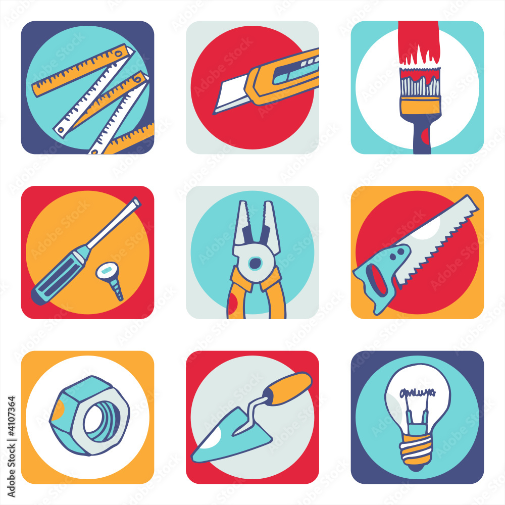 Vecteur Stock outils picto 2 | Adobe Stock