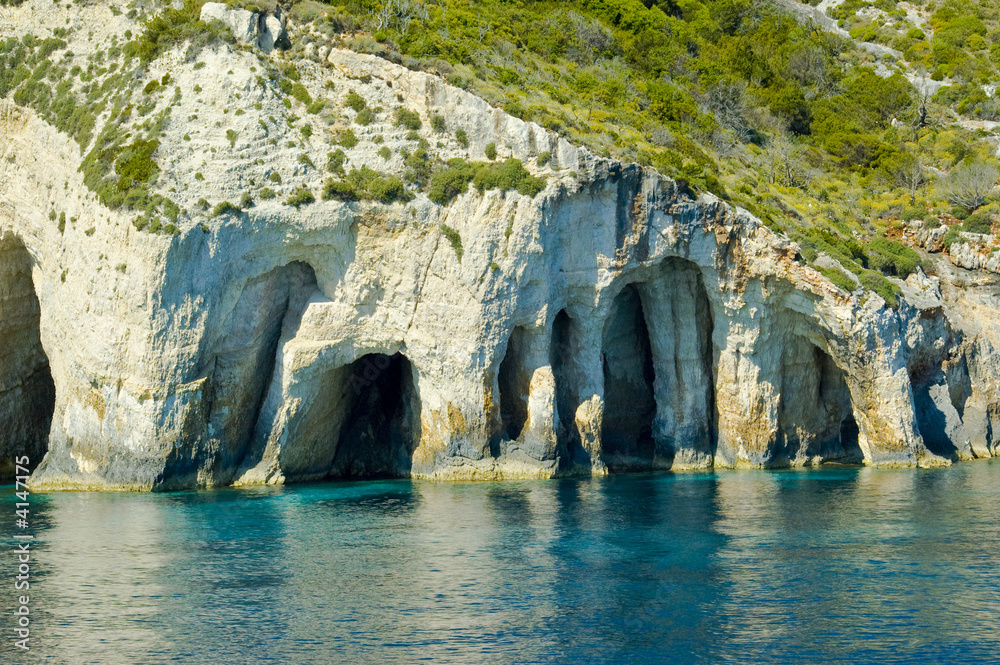Caves and sea arches Stock Photo | Adobe Stock